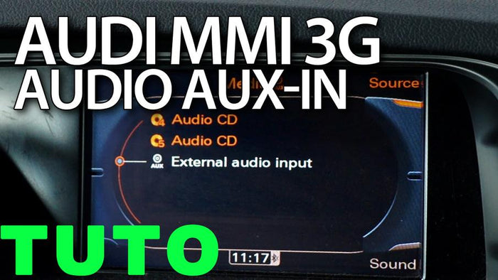 How to Activate the AUX function on my Audi – Thecarplayer.com